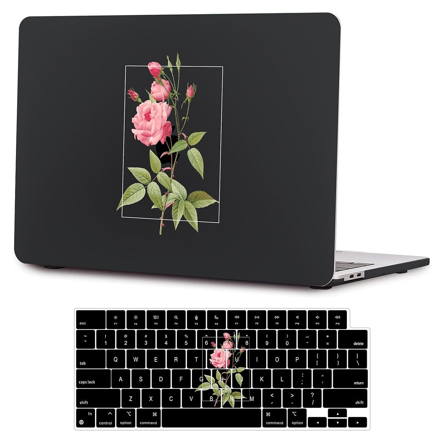 SaharaCase HybridFlex Arts Case for Apple MacBook Pro 16" Laptops Rose ...