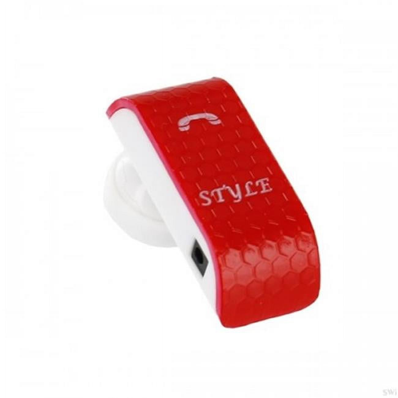SaharaWireless SW-WIR-HST-SW786A-RED Wireless Headset SW786A, Red ...