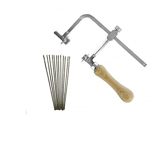 Sahni Tools Adjustable Steel Hand Saw Frame Coping with 144 Piece ...