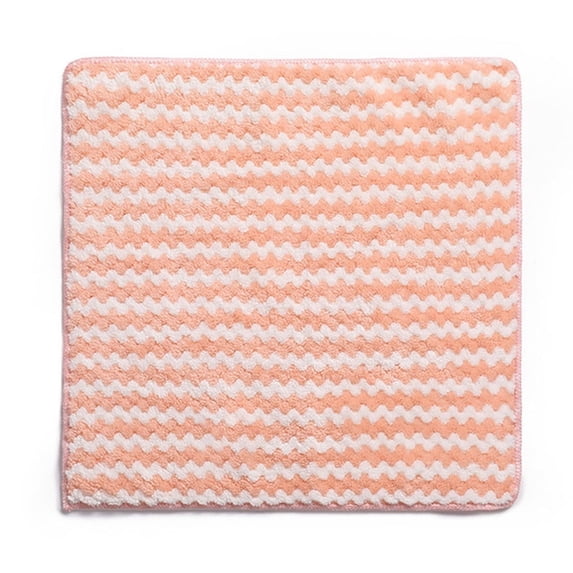 Sahpxhe 5-Pack Thickened Kitchen Towels Dishwashing Cloth,9.84X9.84in ...