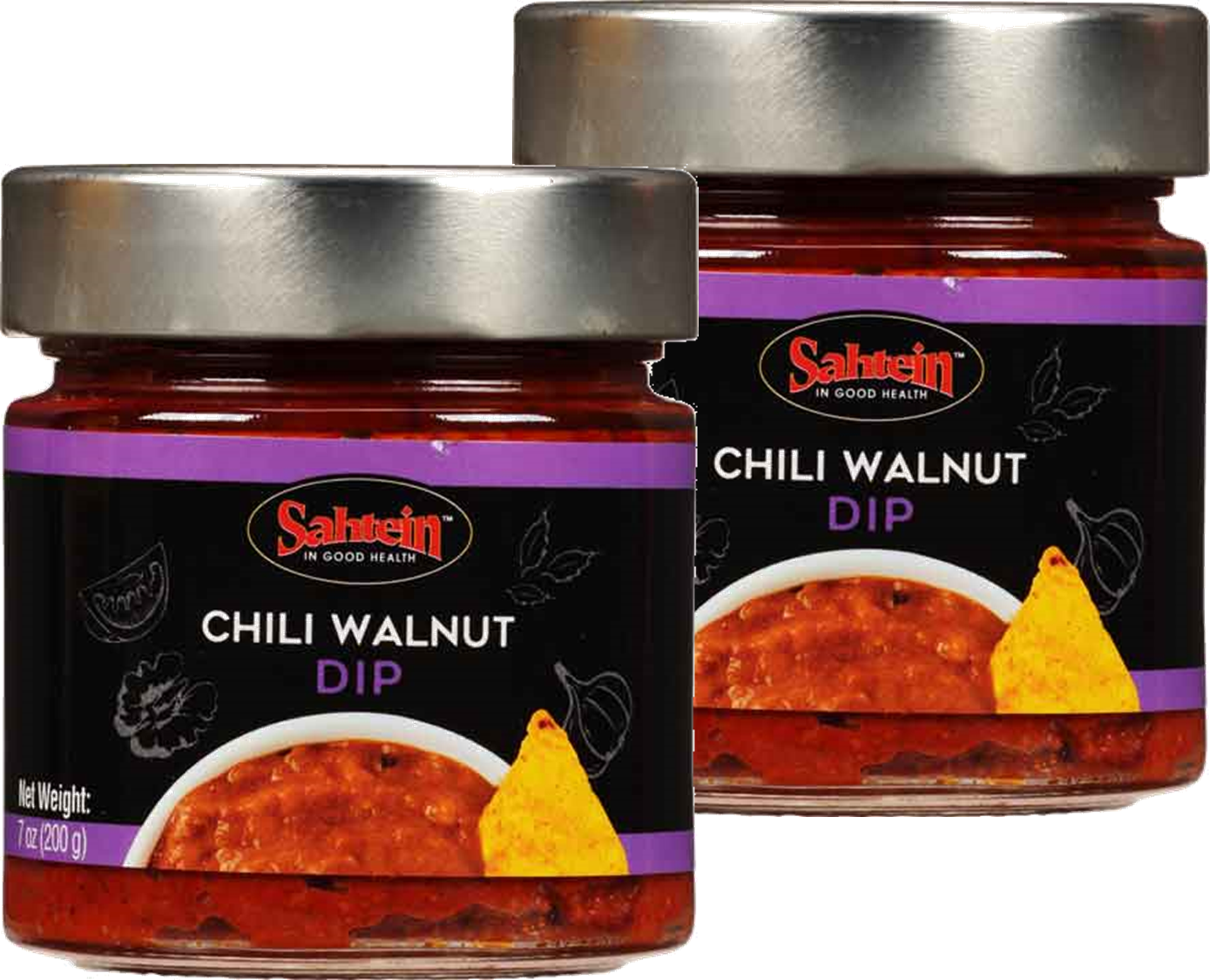 Sahtein Chili Walnut Dip, Product of Turkey, 2-Pack 7 oz. Jars ...