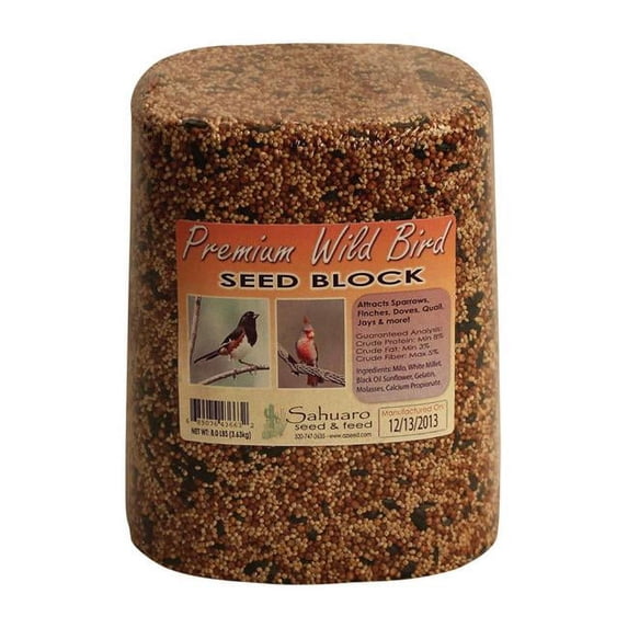 Ace Hardware Sahuaro Seed Bird Food Block for Assorted Species, Primary ...