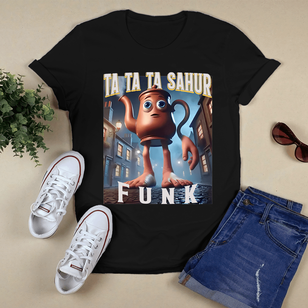 Sahur Funk Italian Brainrot Characters Funny Meme Classic Tshirt ...