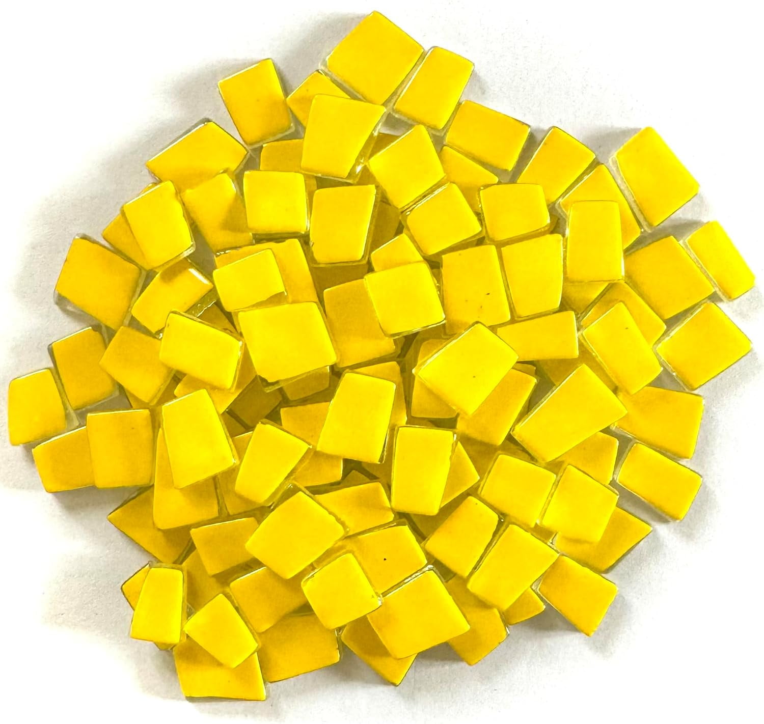 Sai Mosaic Art Bold Collection Deffodil Yellow Irregular Trapezoid ...