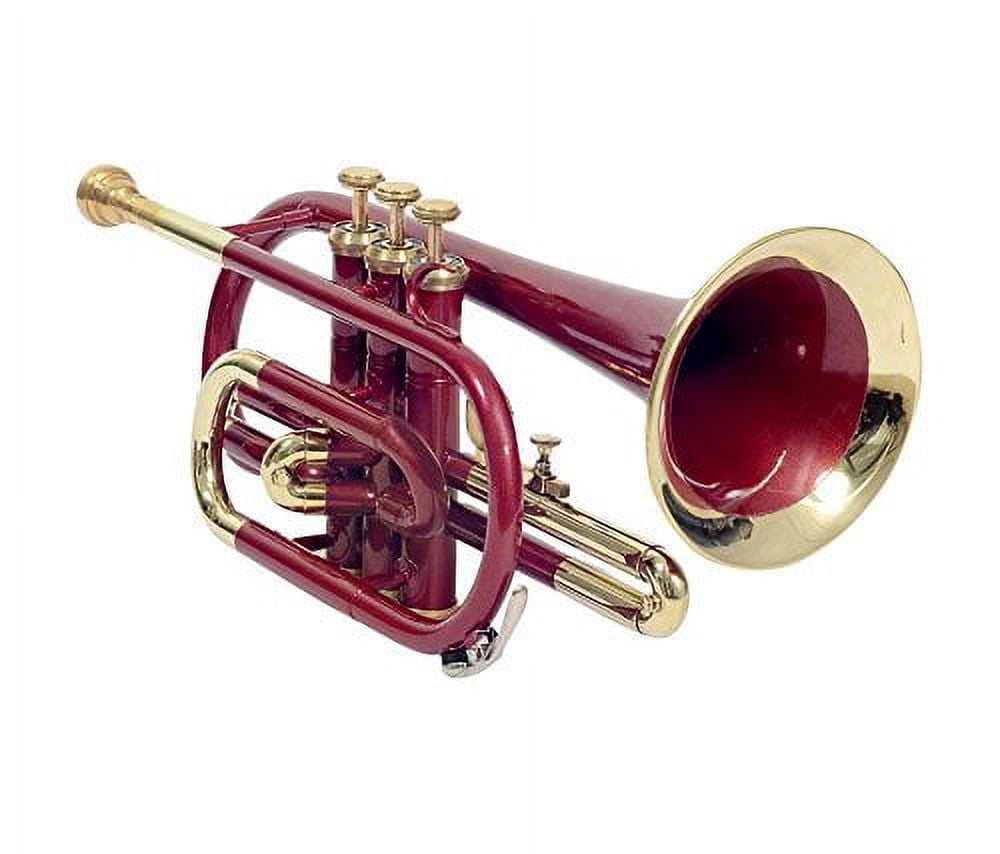 Sai Musical India, CORNET Bb PITCH, RED With Case MP-78 SALE PERCENTAGE ...