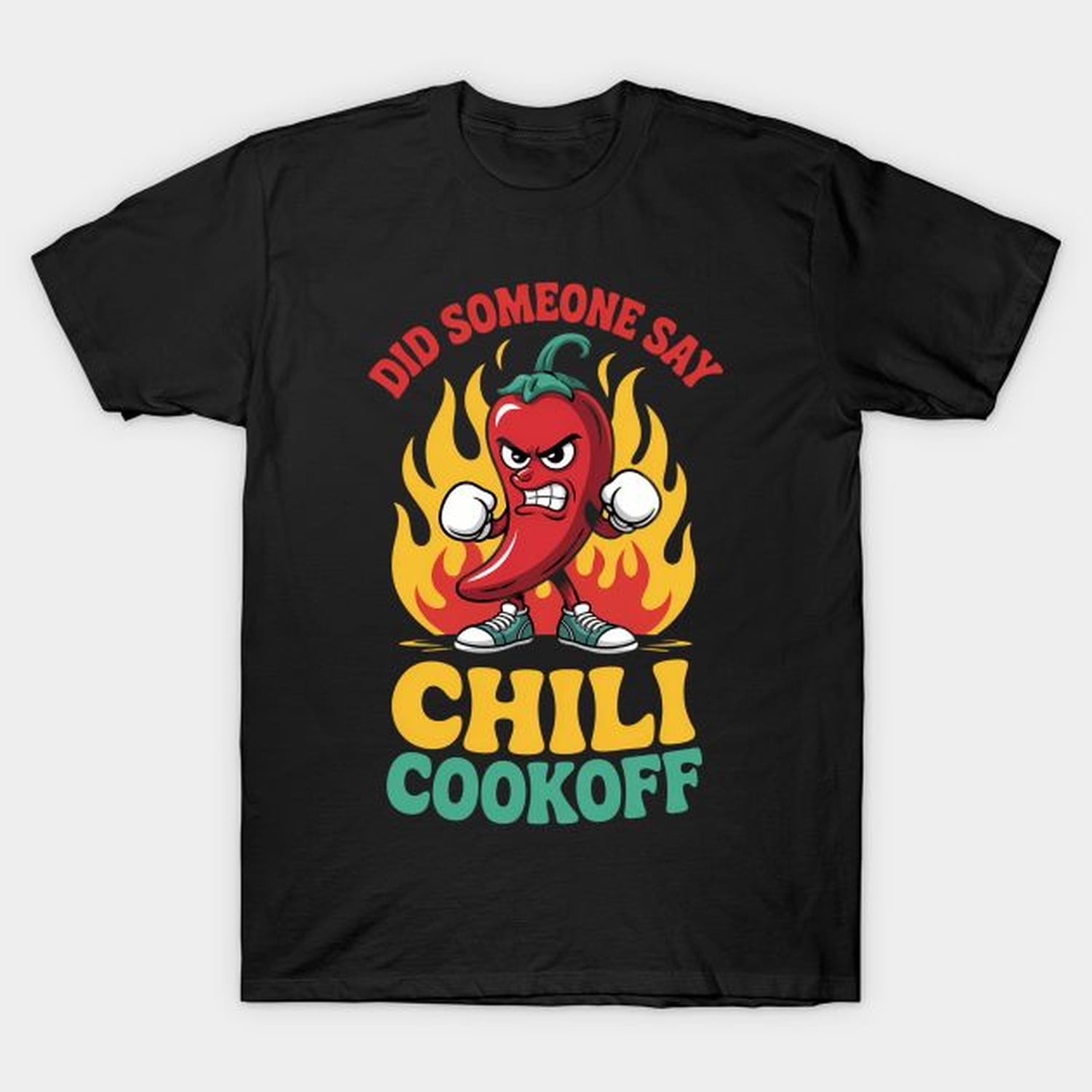 Said S1omeone Chili Cookoff Pepper Head T-S1Hirt - Walmart.com