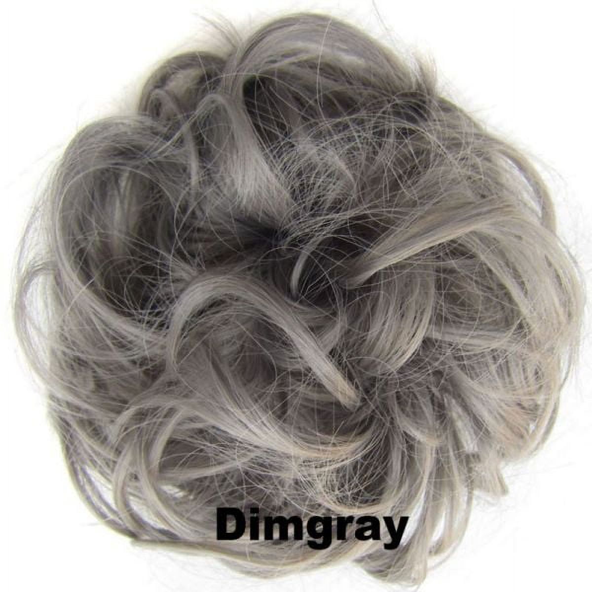 Saient Women Fashion Realistic Fluffy Multicolor Short Curl Synthetic ...