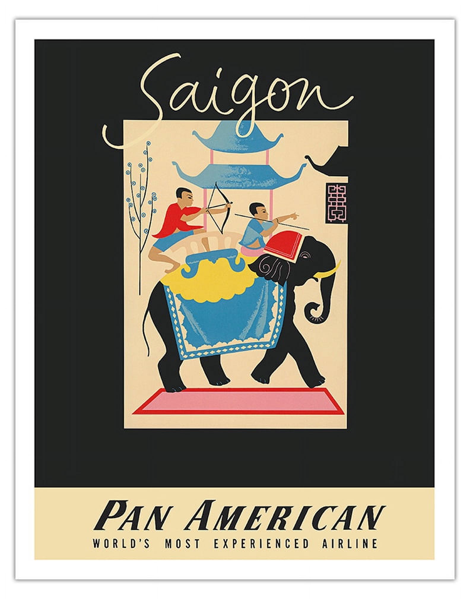 Saigon Vietnam - Pan American World Airways - Ho Chi Minh City ...