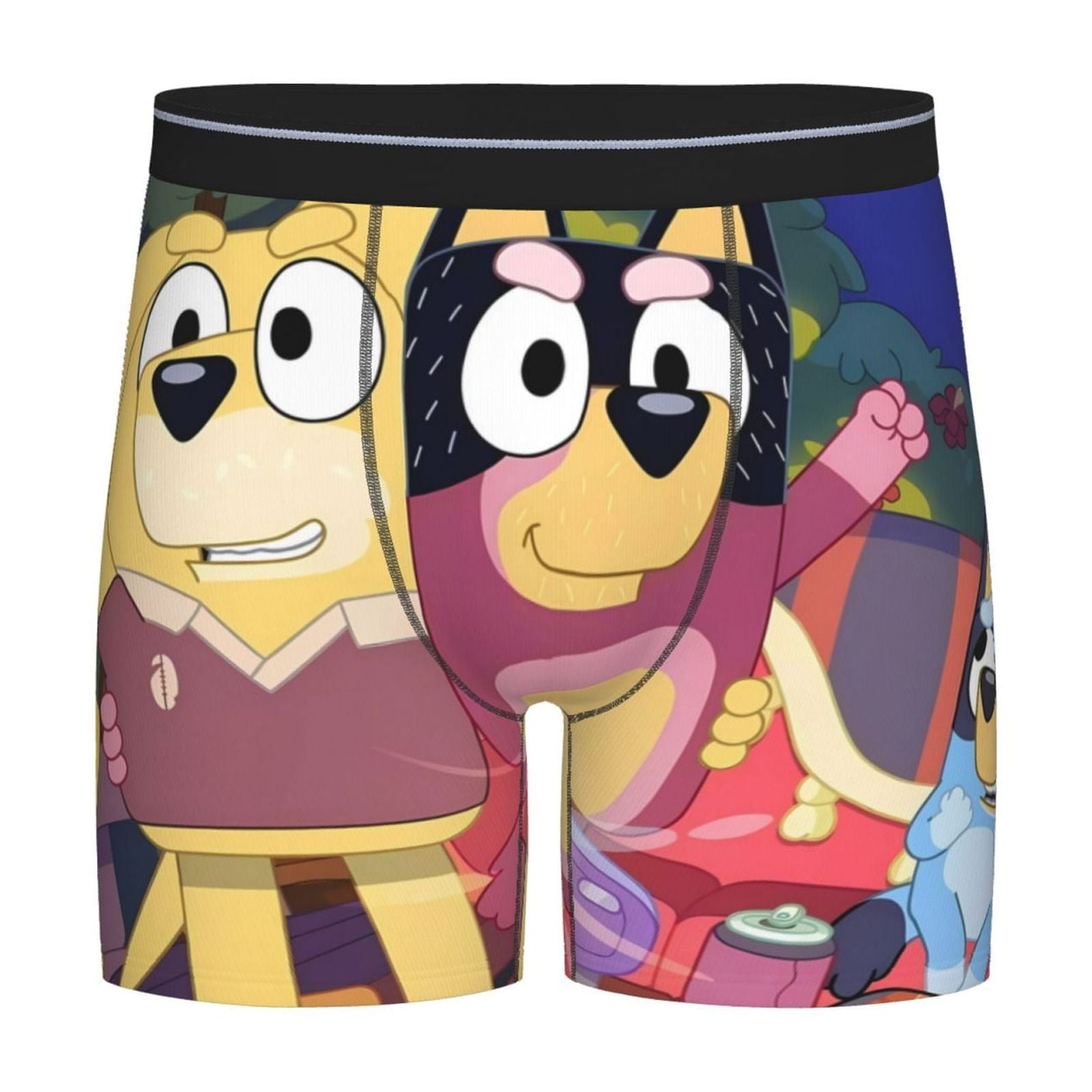 Saiise Bluey Men's Underwear Boxer Briefs Cotton Trunks Short Leg ...