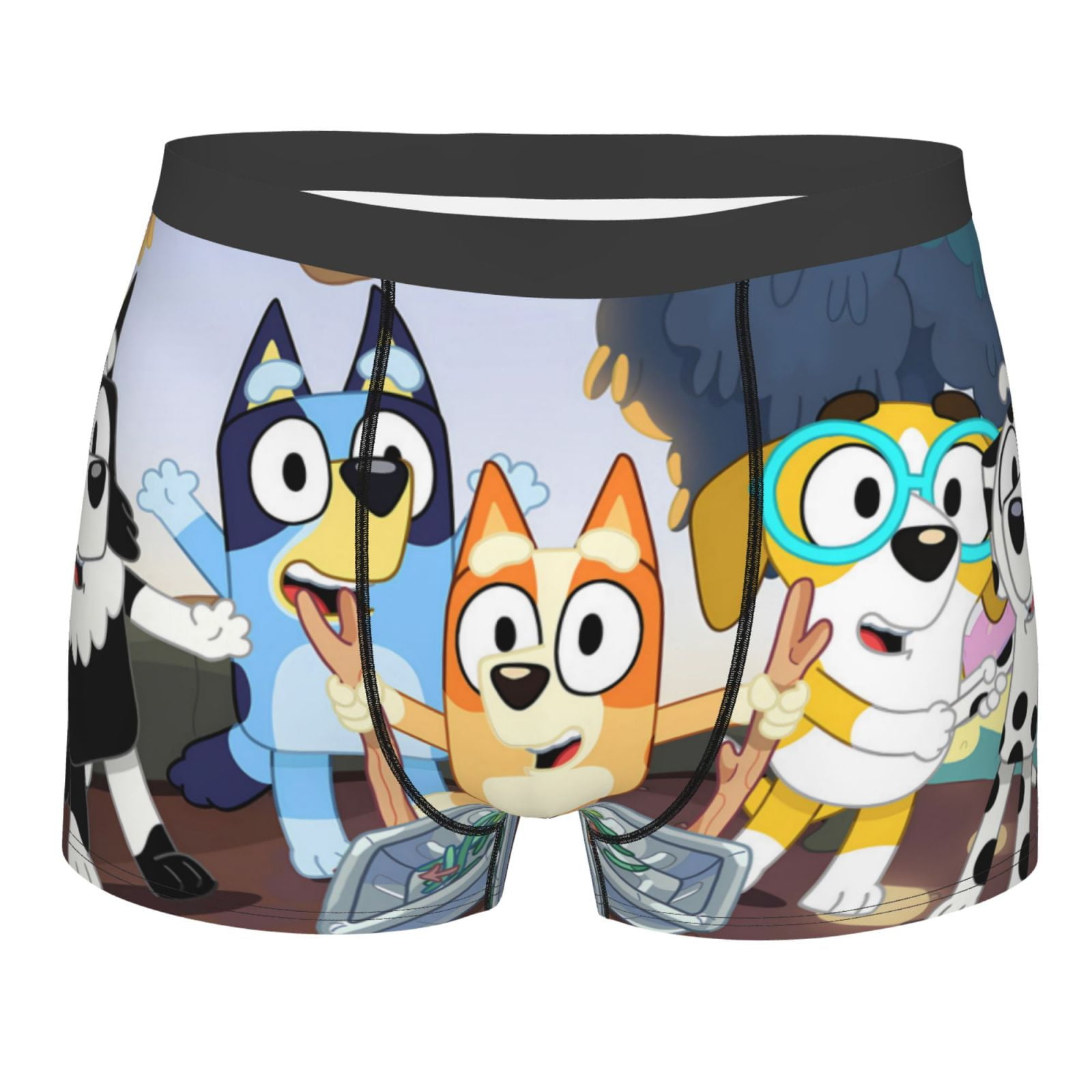 Saiise Bluey Men's Underwear Boxer Briefs Cotton Trunks Short Leg ...