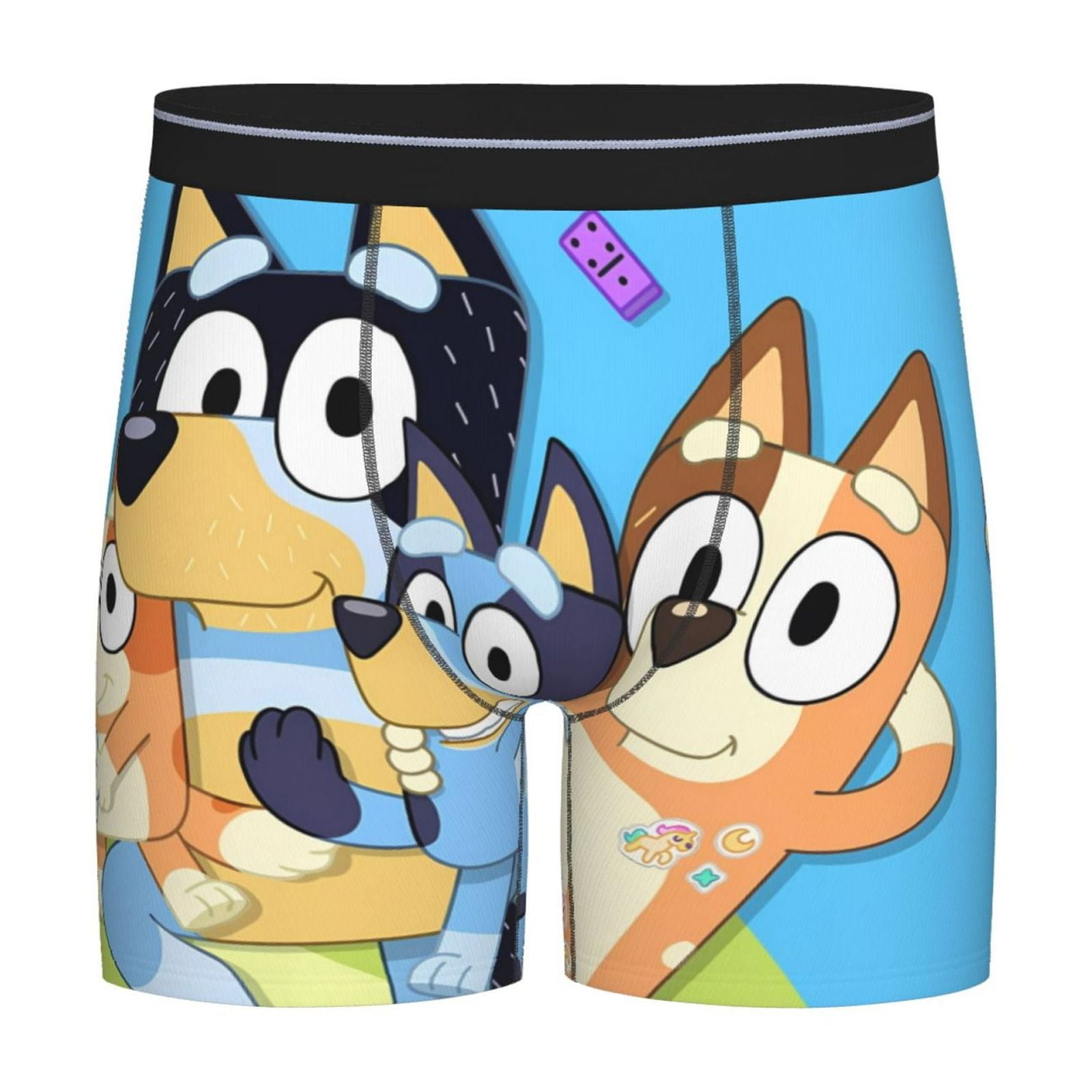 Saiise Bluey Men's Underwear Boxer Briefs Cotton Trunks Short Leg ...