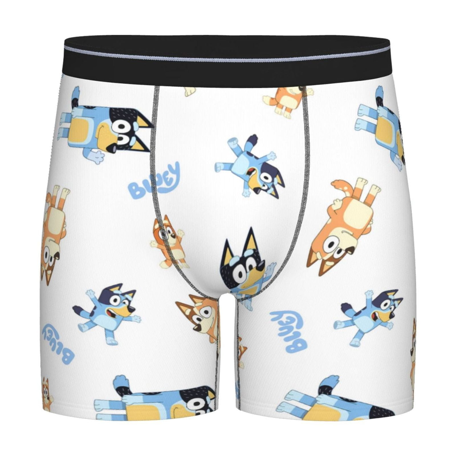 Saiise Bluey Men's Underwear Boxer Briefs Cotton Trunks Short Leg ...
