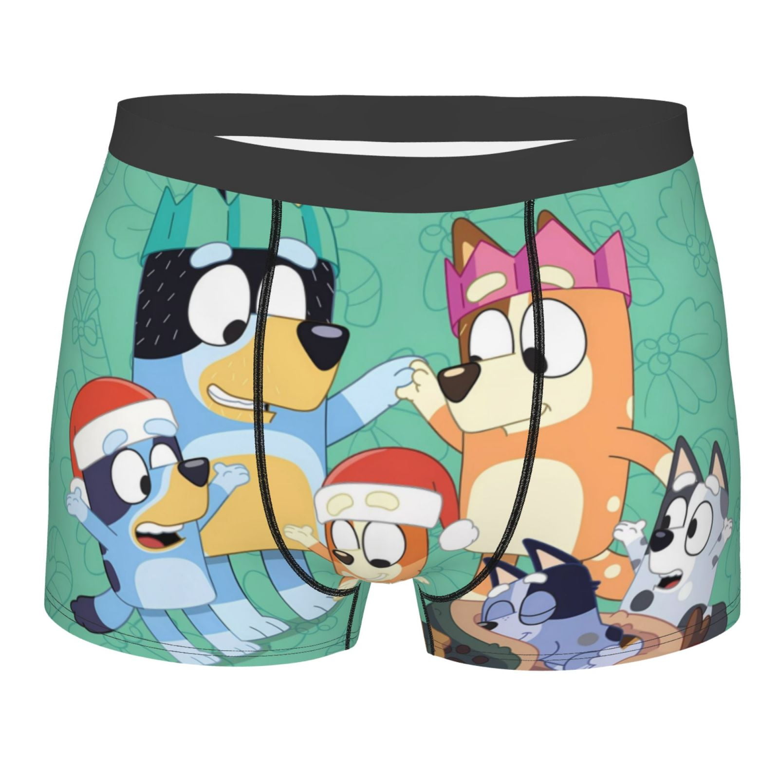 Saiise Bluey Men's Underwear Boxer Briefs Cotton Trunks Short Leg ...