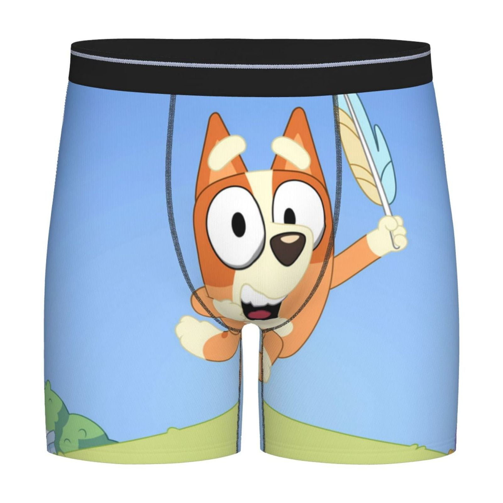 Saiise Bluey Men's Underwear Boxer Briefs Cotton Trunks Short Leg ...