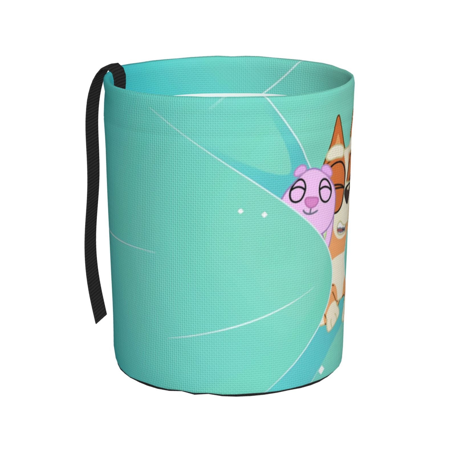 Saiise Bluey Print Car Trash Can Bin for Back Seat Leak Proof, Trash ...