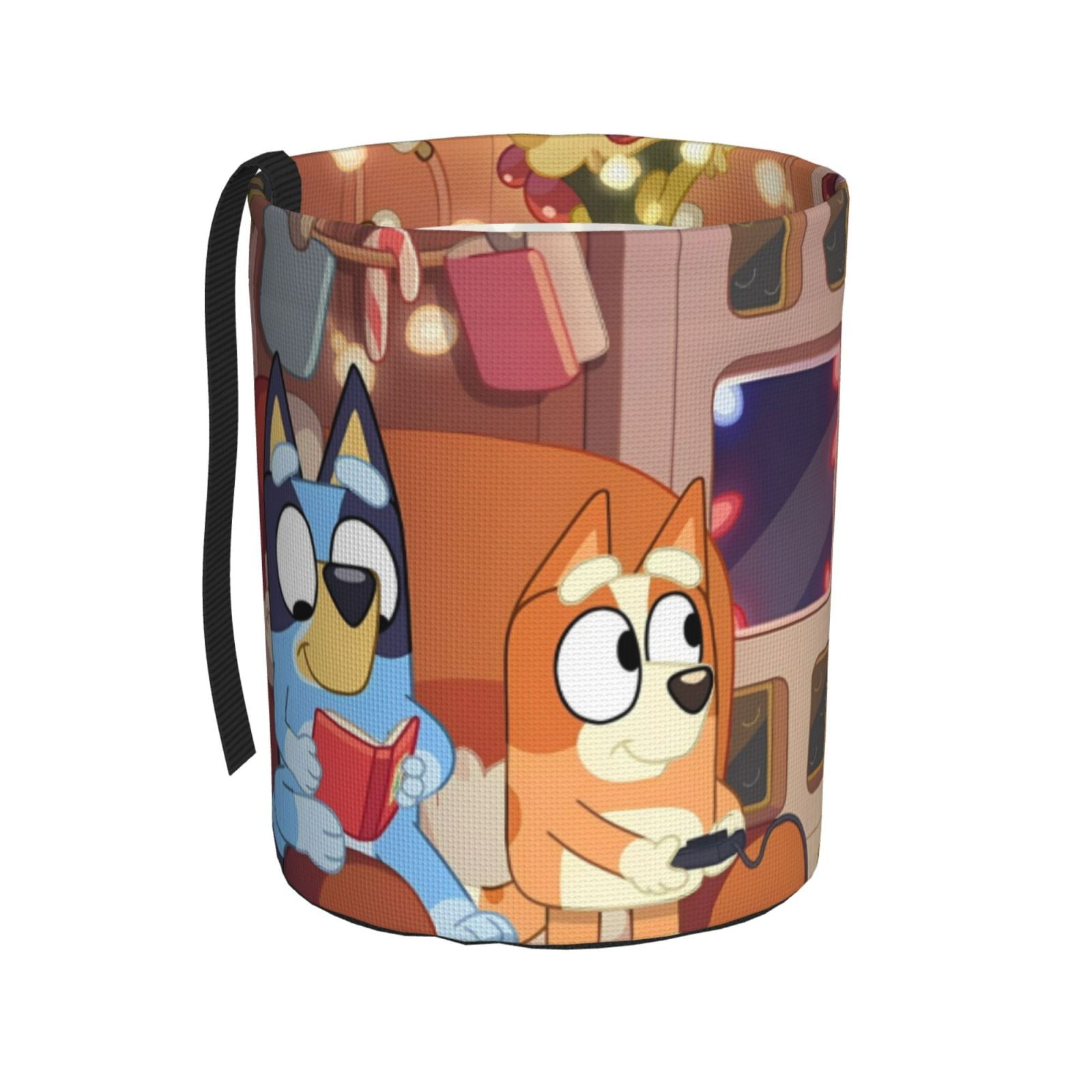 Saiise Bluey Print Car Trash Can Bin for Back Seat Leak Proof, Trash ...