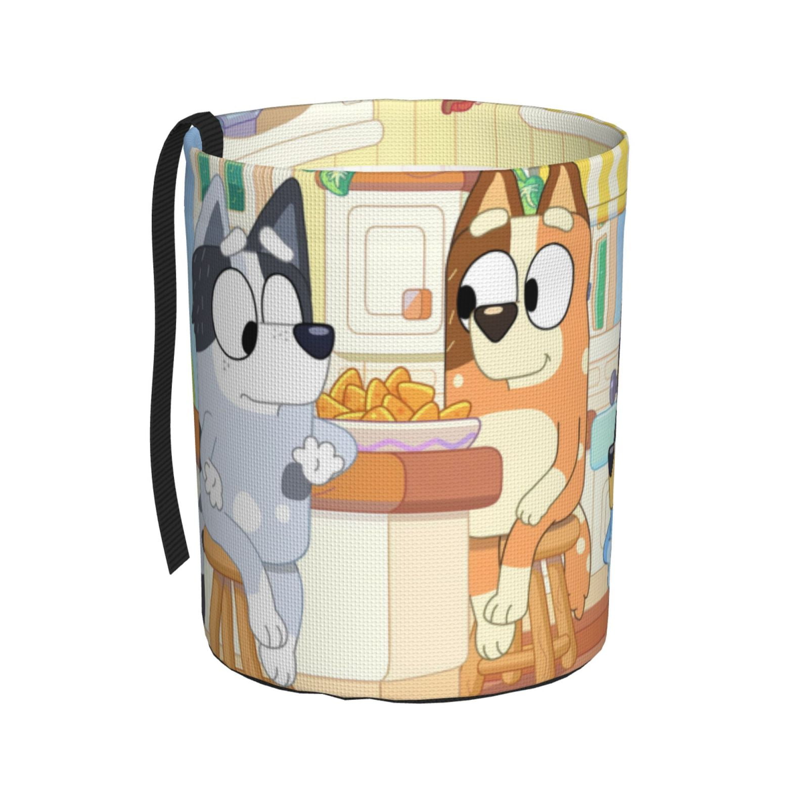 Saiise Bluey Print Car Trash Can Bin for Back Seat Leak Proof, Trash ...