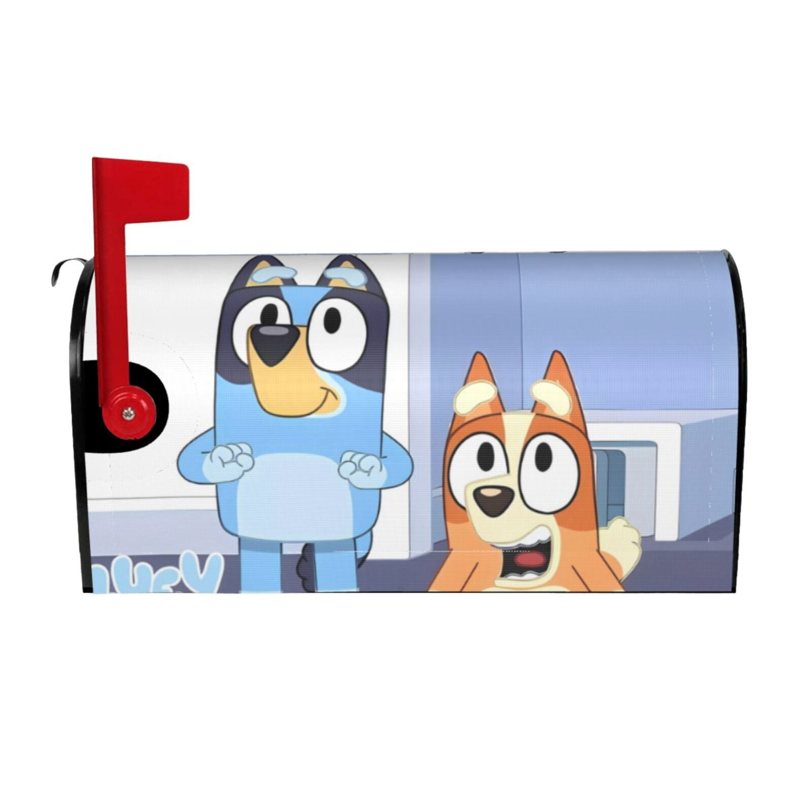 Saiise Bluey Print Mailbox Covers Magnetic Letter Post Box Cover Wrap ...