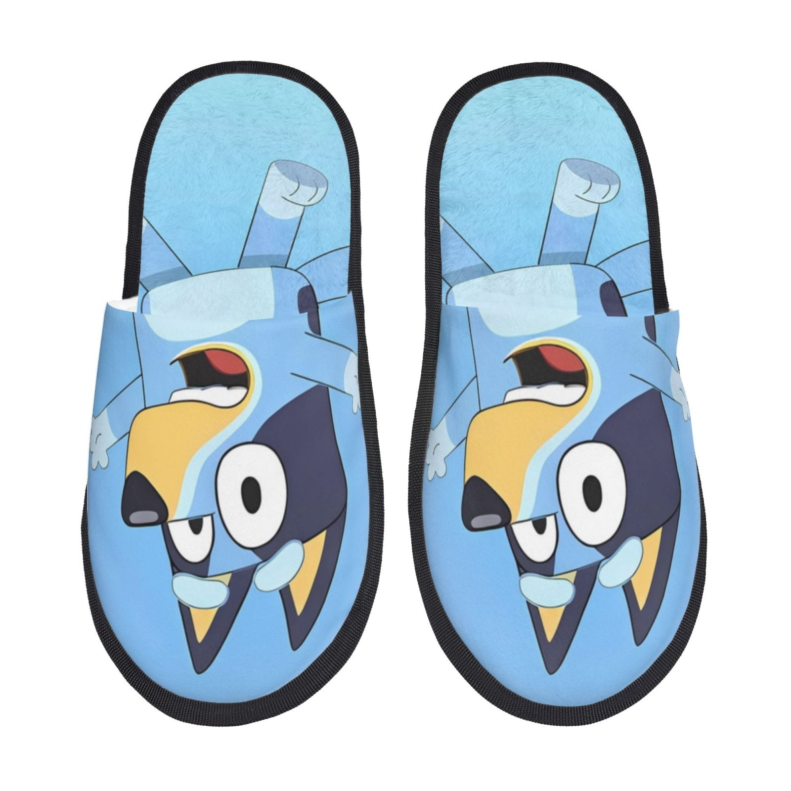 Saiise Bluey Womens Slipper with Memory Foam Fluffy Soft Warm Slip On ...