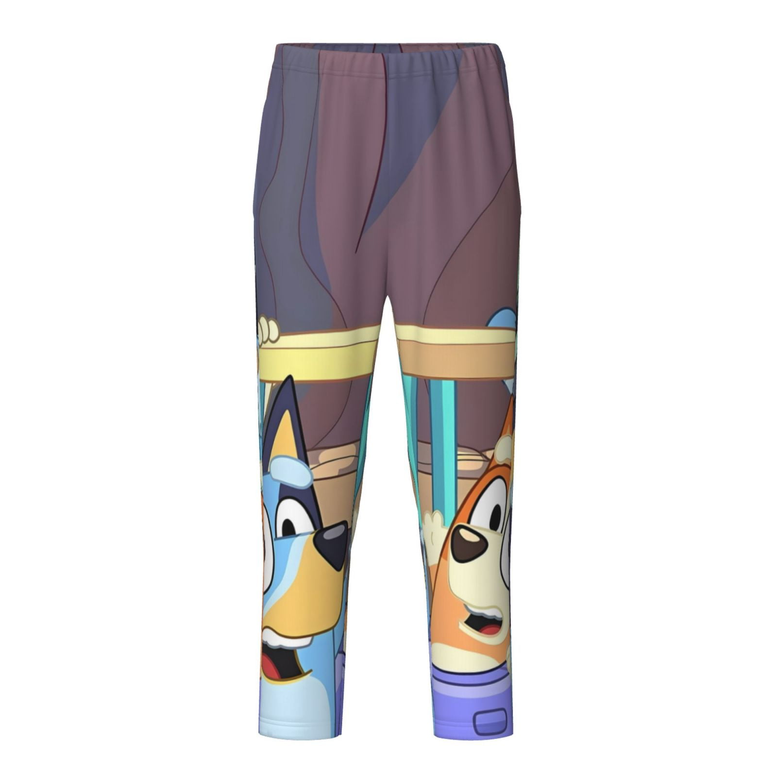 Saiise Boys Girls Pajama Pants Soft PJ Bottoms for Kids Bluey Print ...