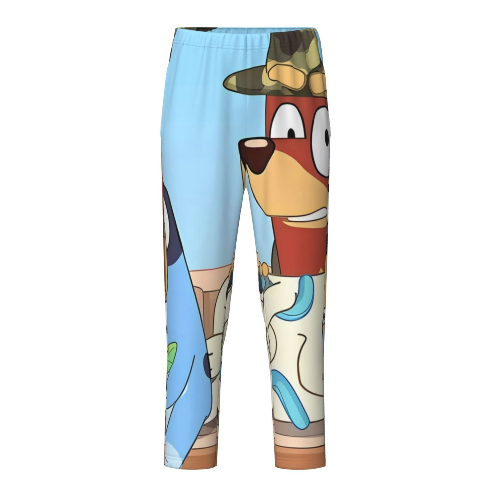 Saiise Boys Girls Pajama Pants Soft PJ Bottoms for Kids Bluey Print ...