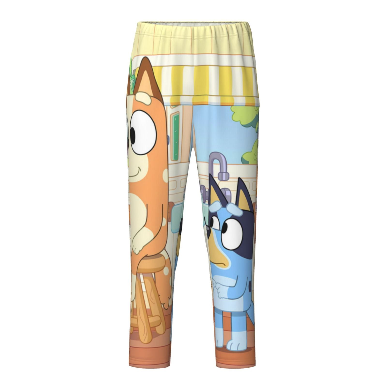 Saiise Boys Girls Pajama Pants Soft PJ Bottoms for Kids Bluey Print ...