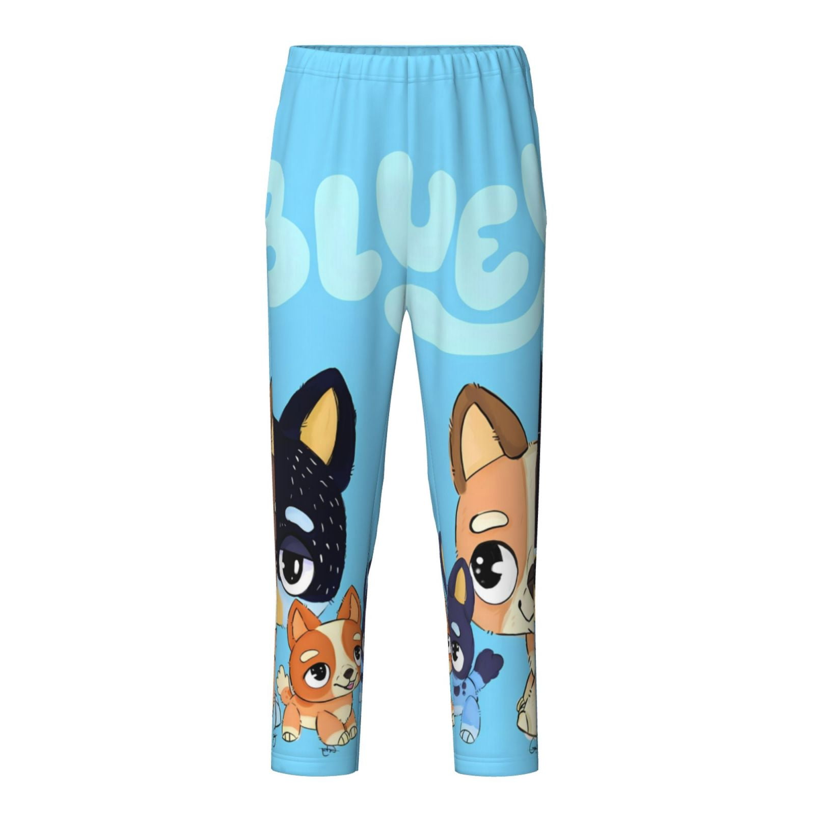 Saiise Boys Girls Pajama Pants Soft PJ Bottoms for Kids Bluey Print ...