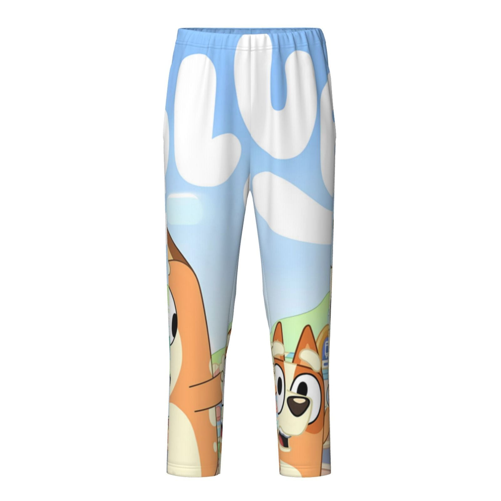 Saiise Boys Girls Pajama Pants Soft PJ Bottoms for Kids Bluey Print ...