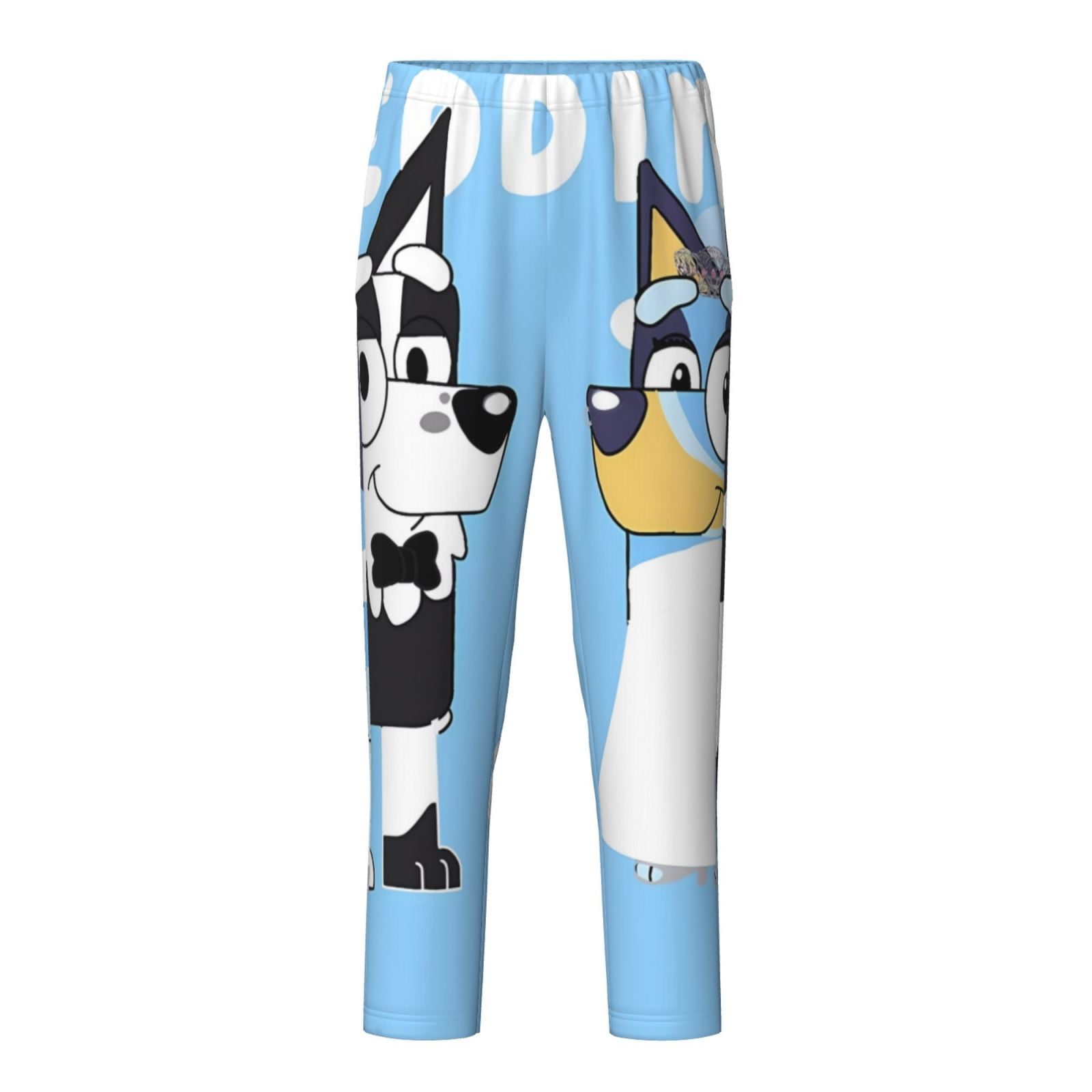 Saiise Boys Girls Pajama Pants Soft PJ Bottoms for Kids Bluey Print ...