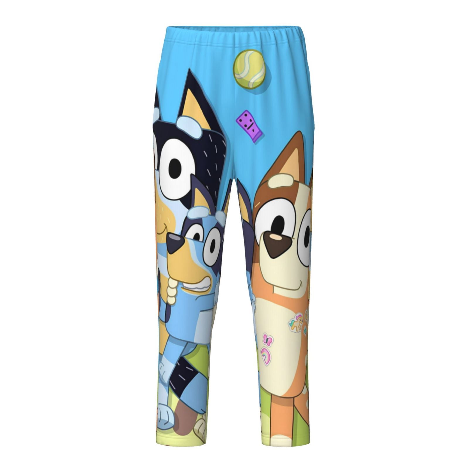 Saiise Boys Girls Pajama Pants Soft PJ Bottoms for Kids Bluey Print ...