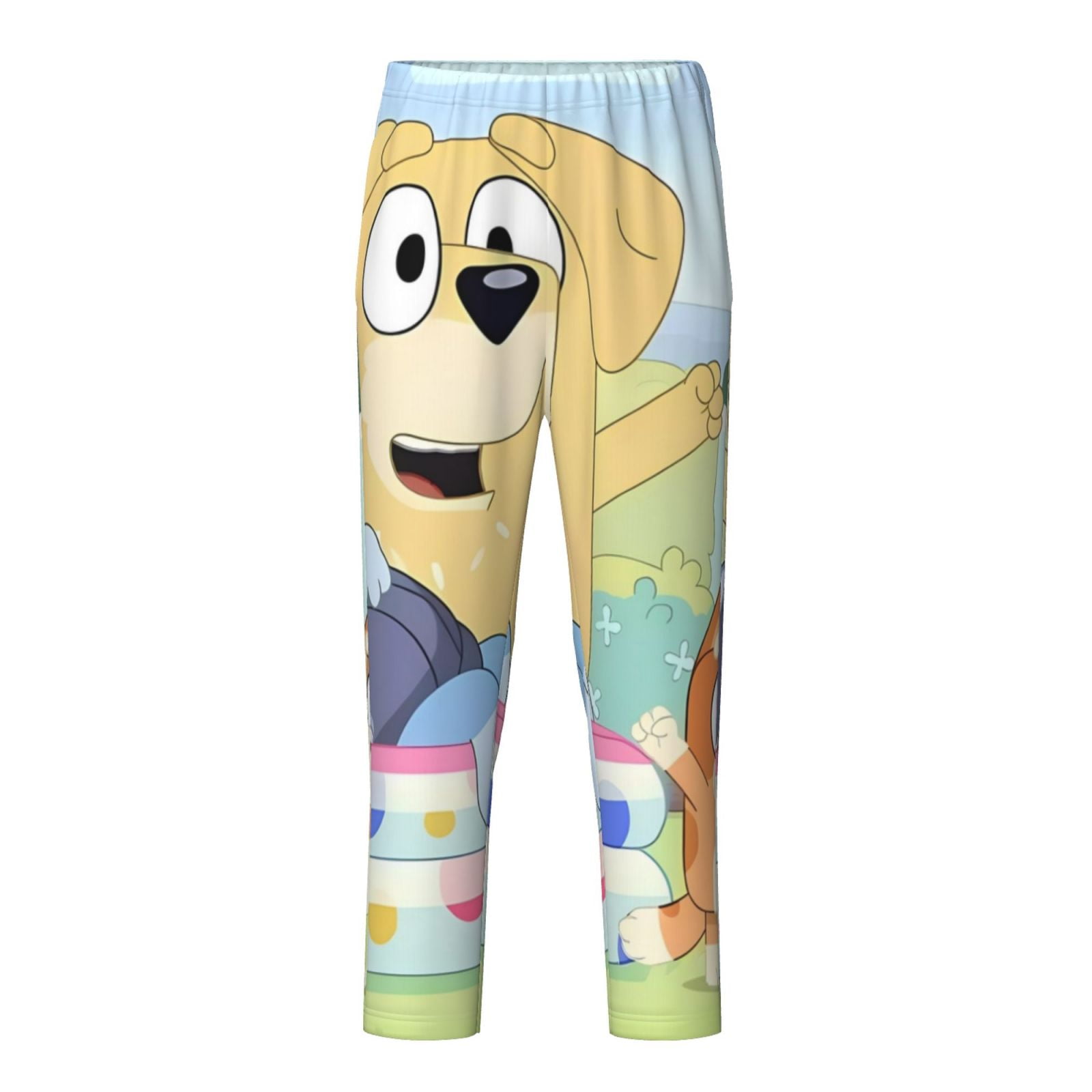 Saiise Boys Girls Pajama Pants Soft PJ Bottoms for Kids Bluey Print ...