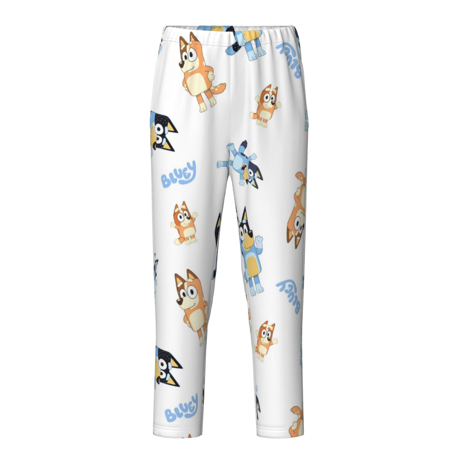 Saiise Boys Girls Pajama Pants Soft PJ Bottoms for Kids Bluey Print ...
