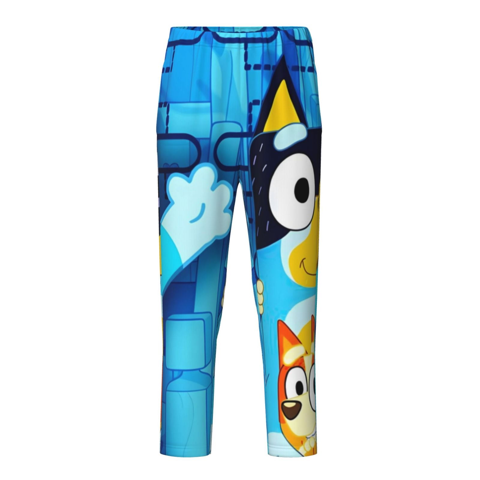 Saiise Boys Girls Pajama Pants Soft PJ Bottoms for Kids Bluey Print ...