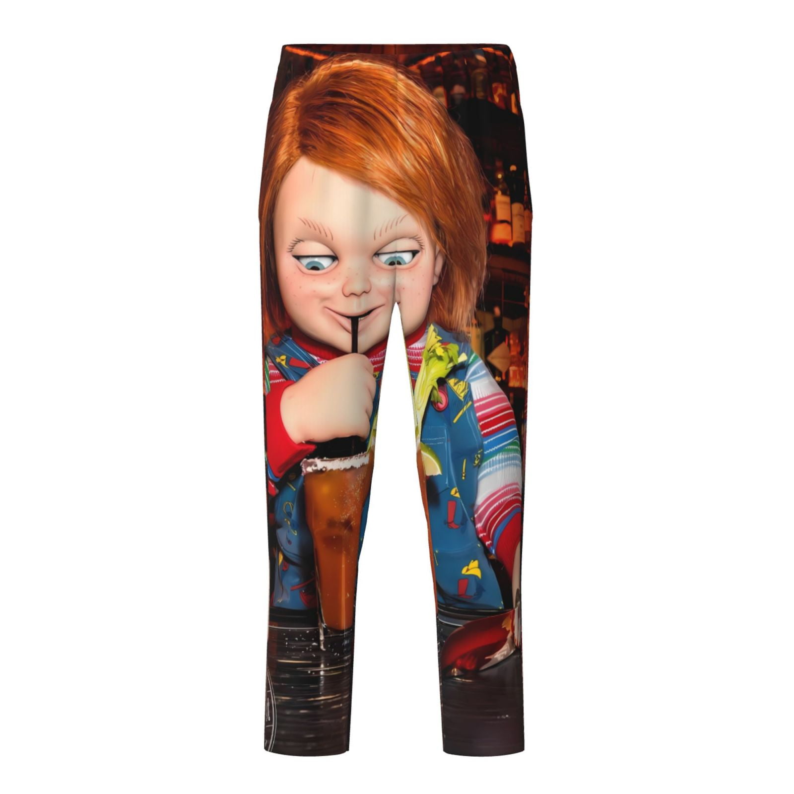 Saiise Boys Girls Pajama Pants Soft PJ Bottoms for Kids Chucky Print ...