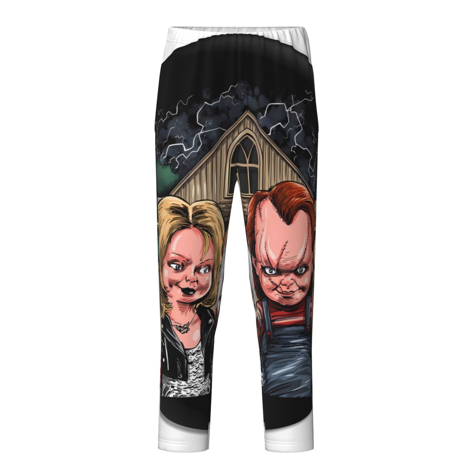 Saiise Boys Girls Pajama Pants Soft PJ Bottoms for Kids Chucky Print ...