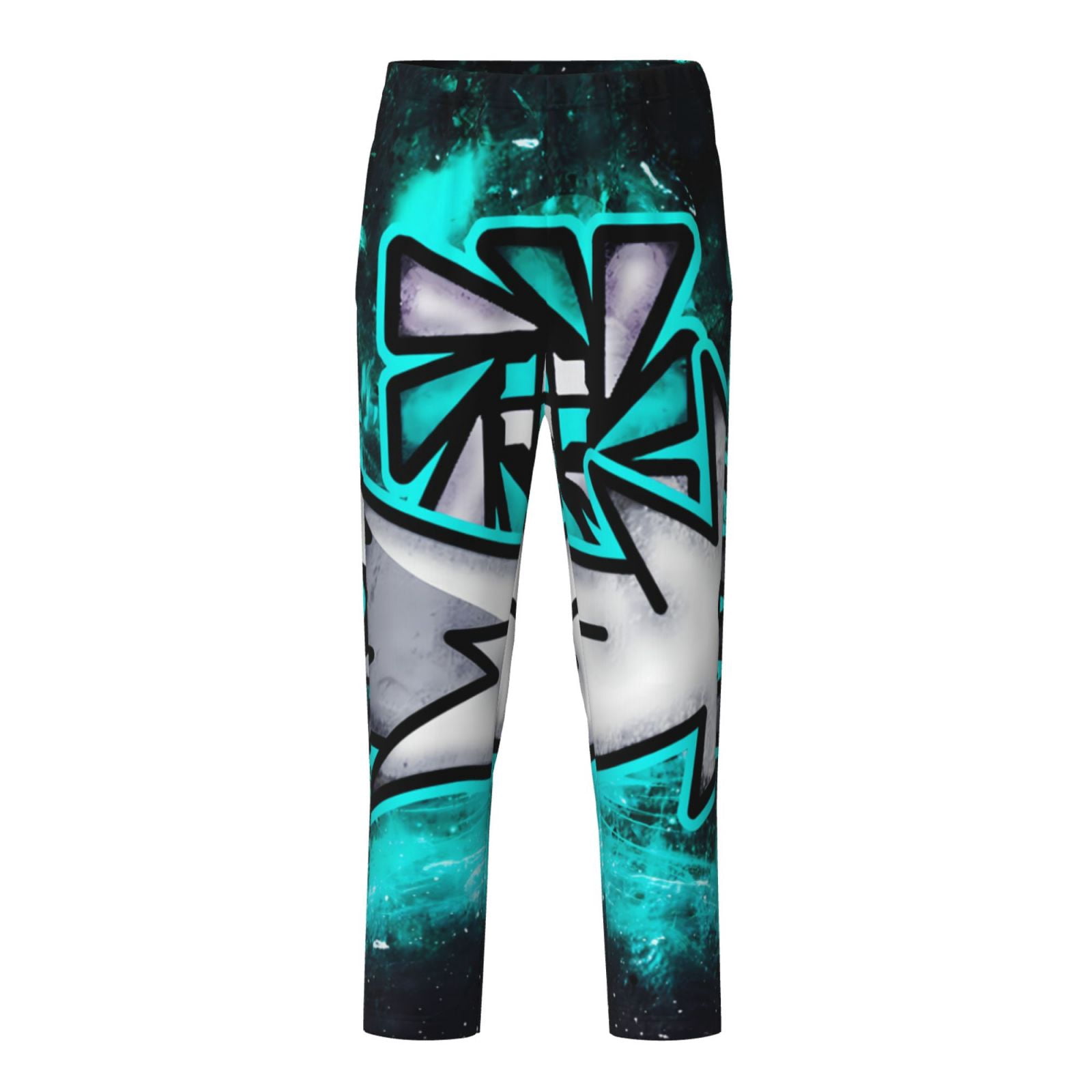 Saiise Boys Girls Pajama Pants Soft PJ Bottoms for Kids Geometry Dash ...