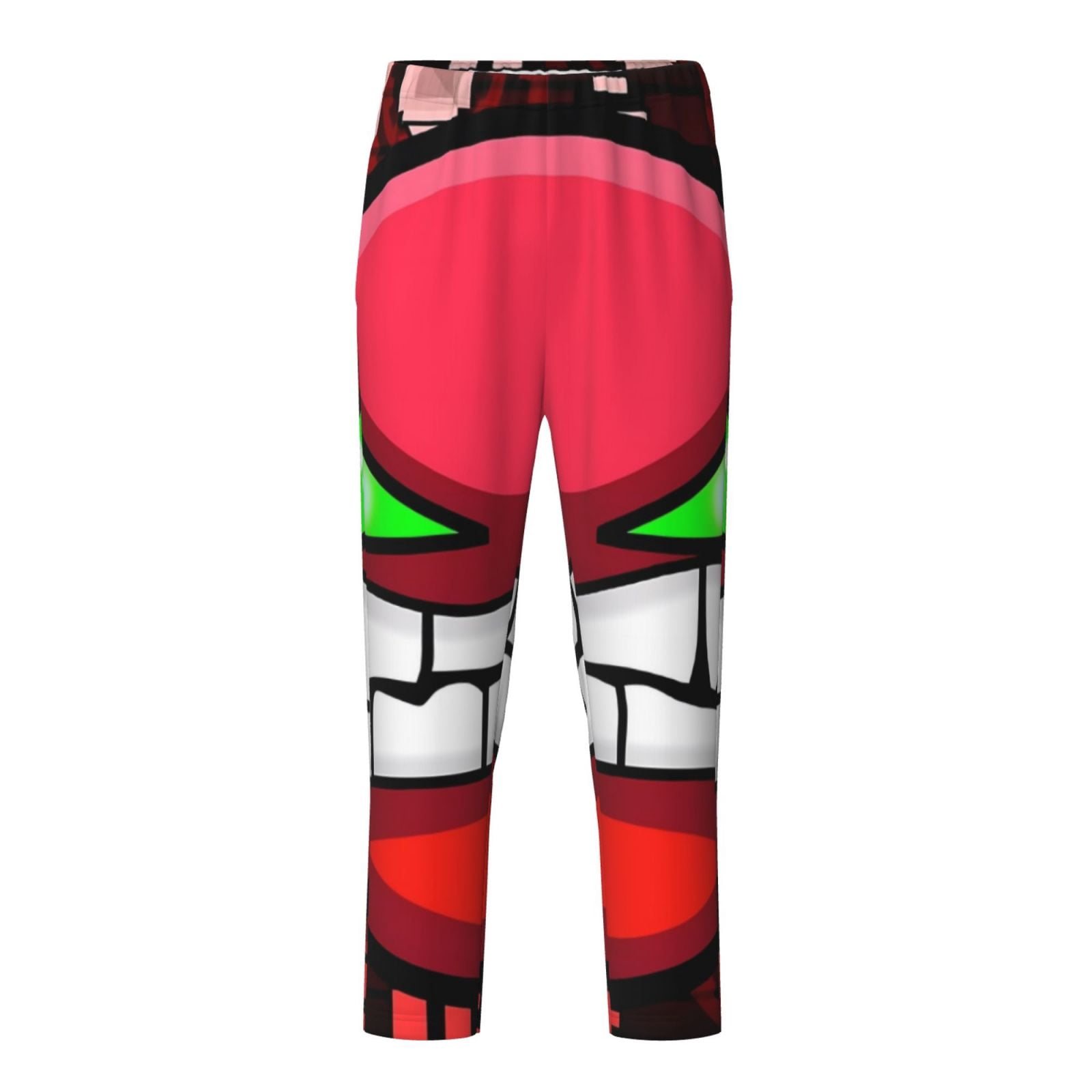 Saiise Boys Girls Pajama Pants Soft PJ Bottoms for Kids Geometry Dash ...