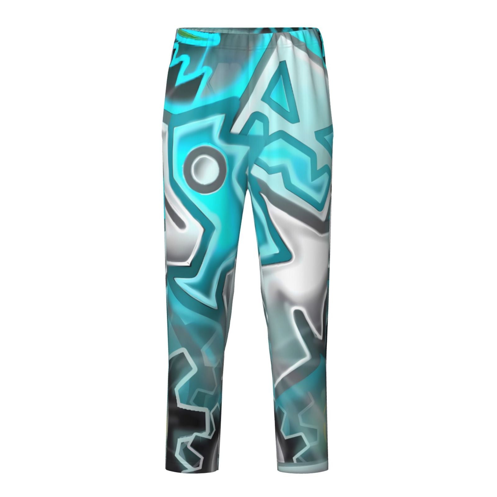 Saiise Boys Girls Pajama Pants Soft PJ Bottoms for Kids Geometry Dash ...