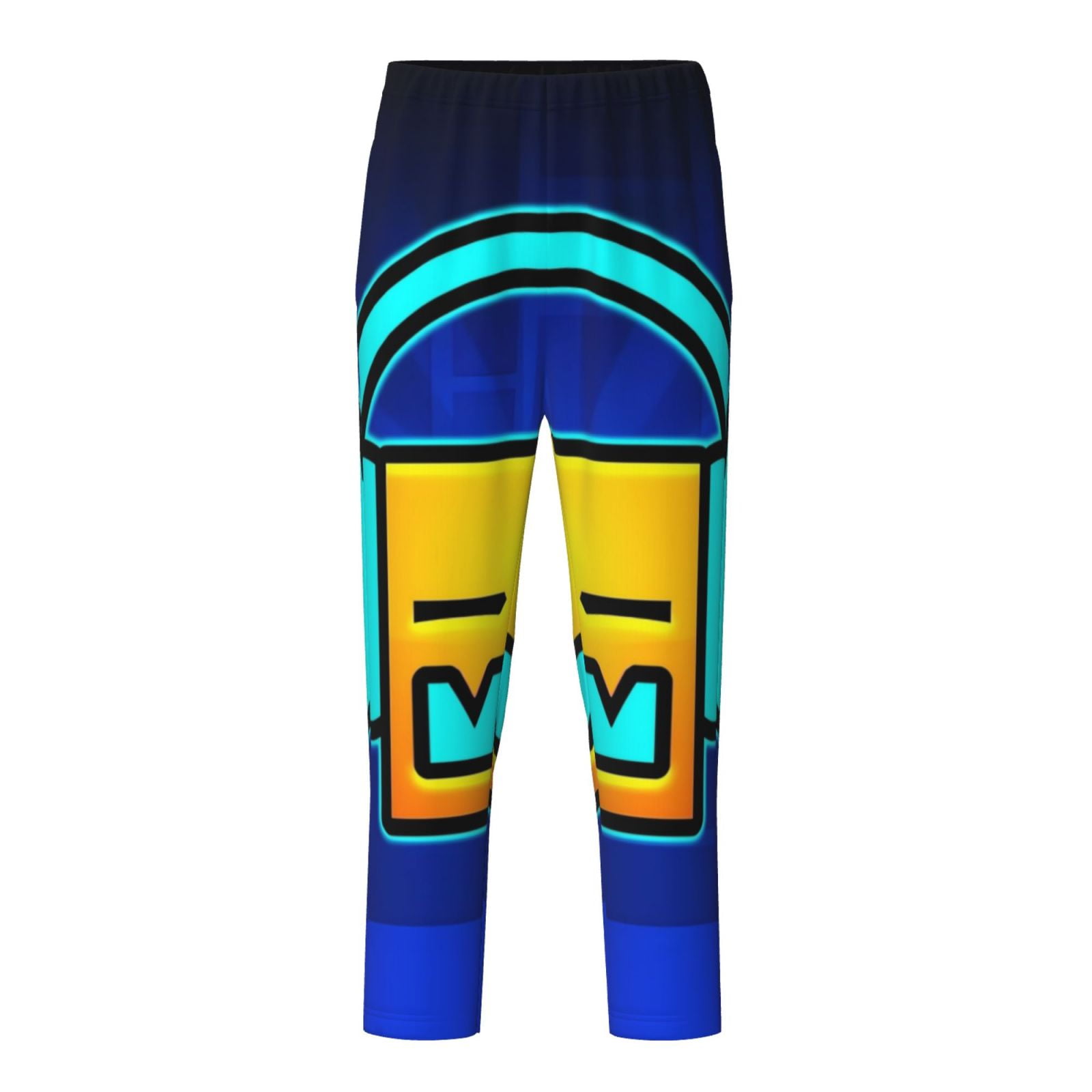 Saiise Boys Girls Pajama Pants Soft PJ Bottoms for Kids Geometry Dash ...