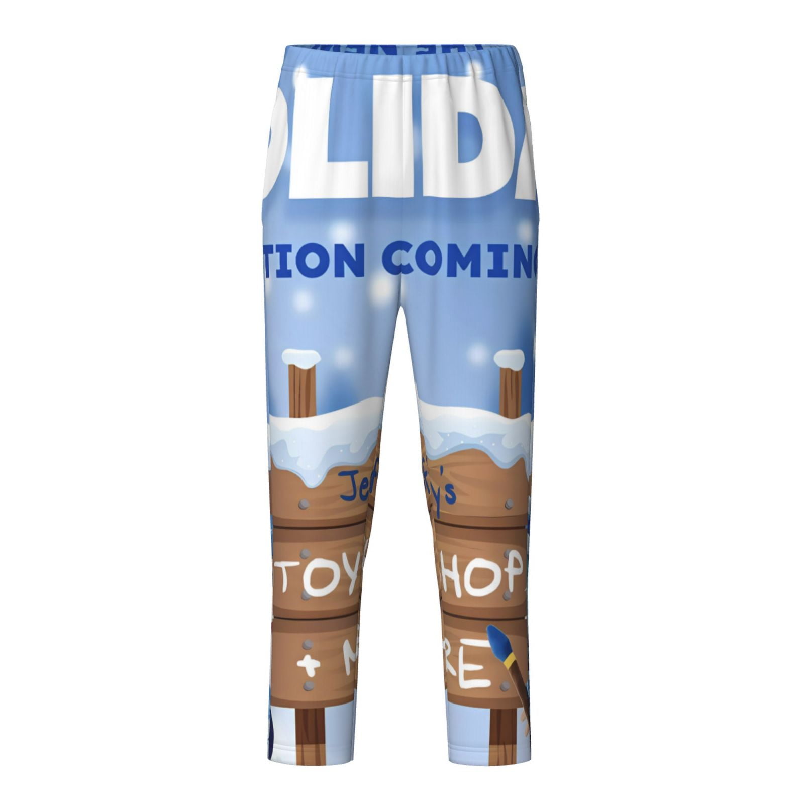 Saiise Boys Girls Pajama Pants Soft PJ Bottoms for Kids Sml Jeffy Print ...