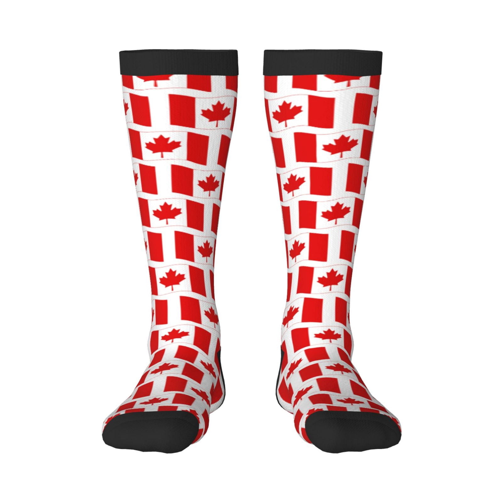 Saiise Canada Funny Socks Men Women Boys Kids Adults Novelty Graphic ...