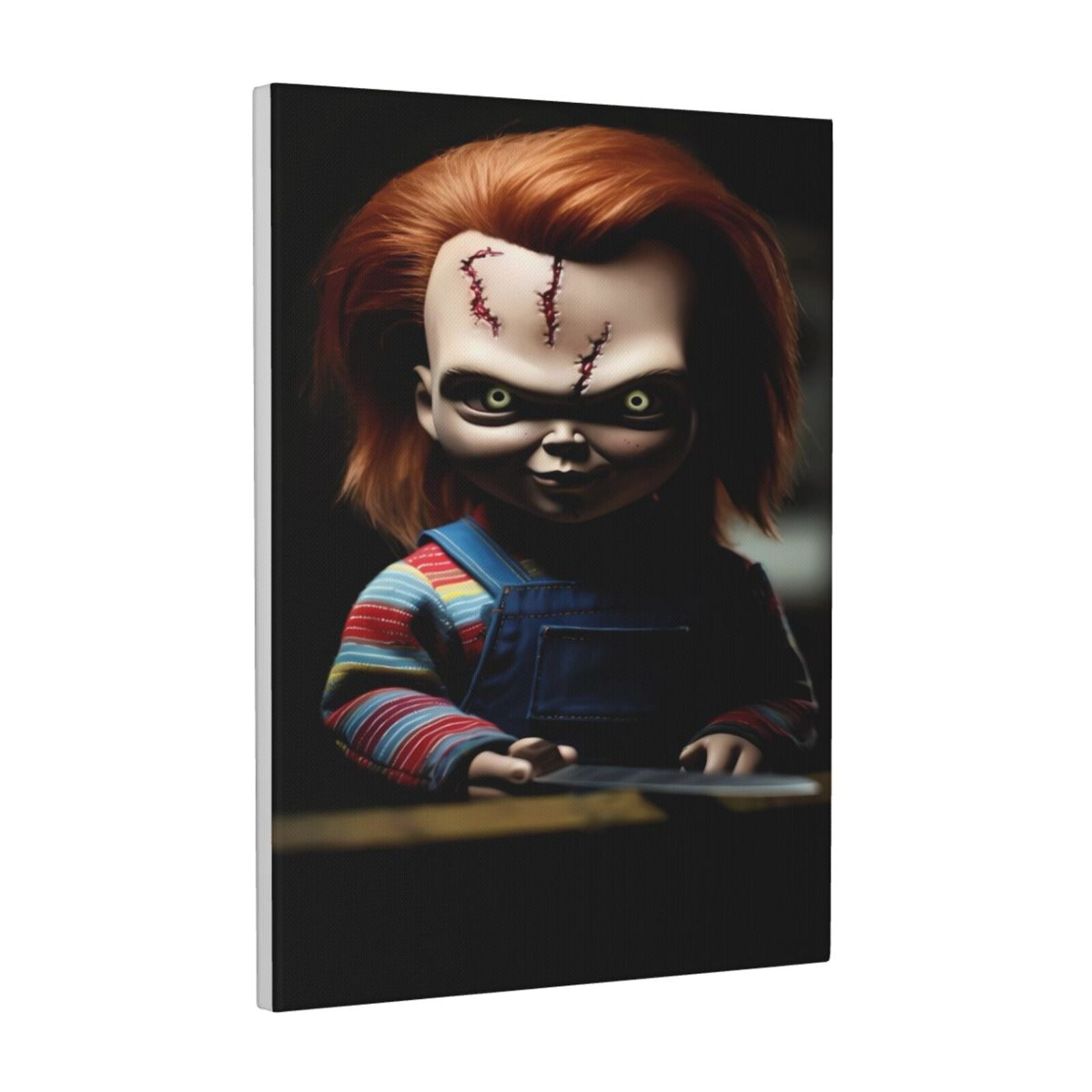 Saiise Chucky Frameless Canvas Wall Art - Contemporary Abstract Artwork ...