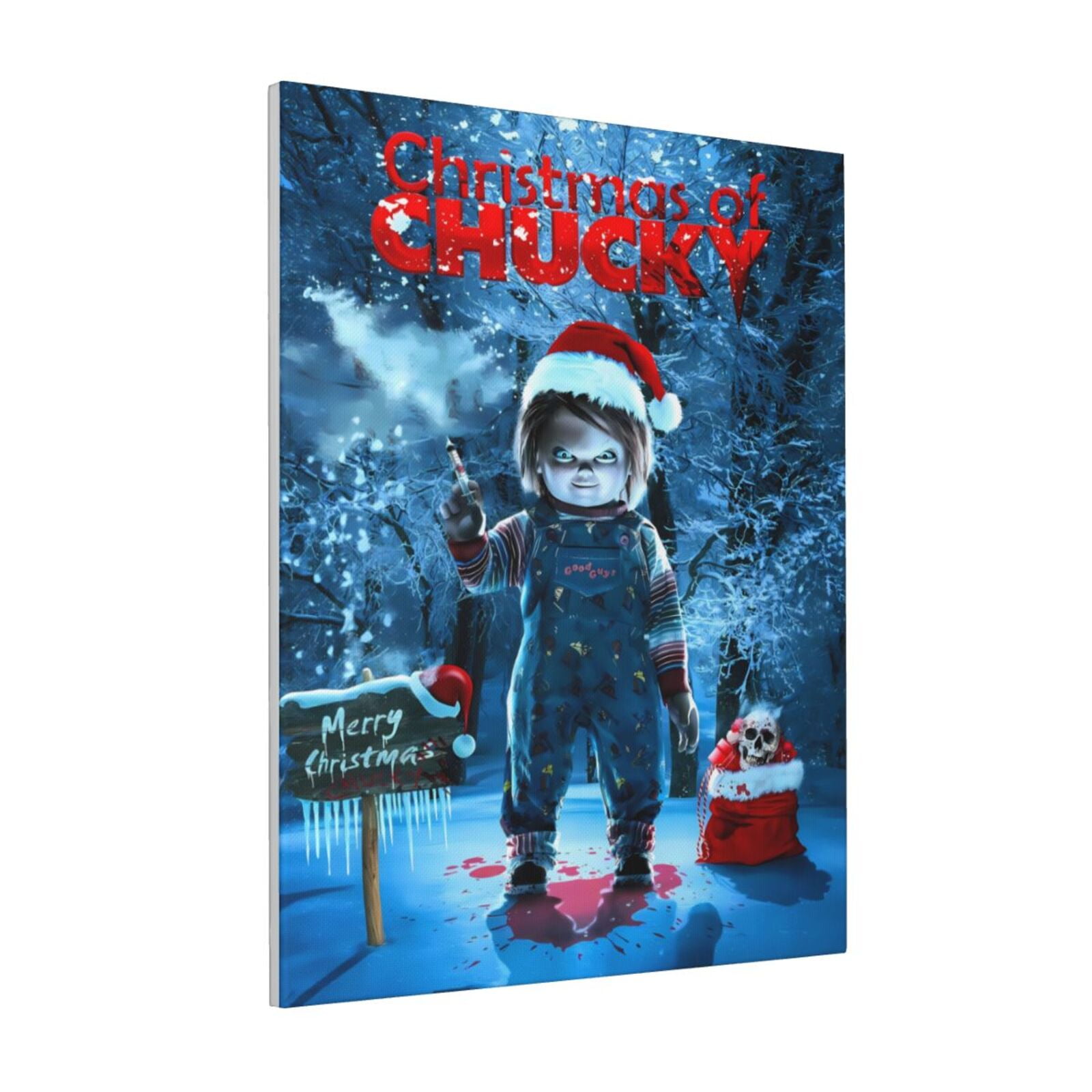 Saiise Chucky Frameless Wall Art for Home Decor,Modern Abstract Canvas ...