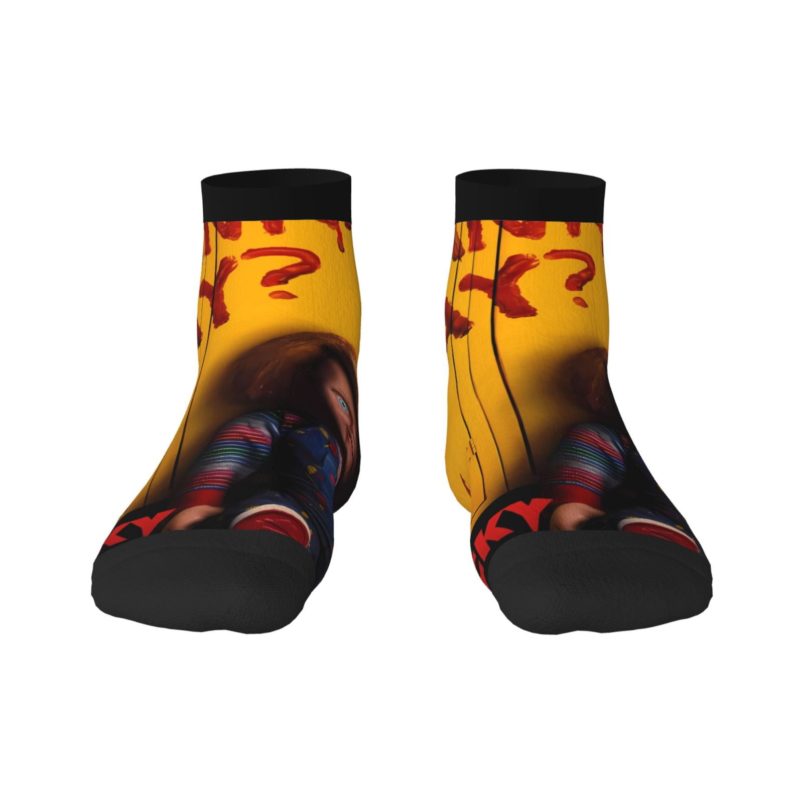 Saiise Chucky Funny Socks Men Women Adults Novelty Graphic Crew Tube ...