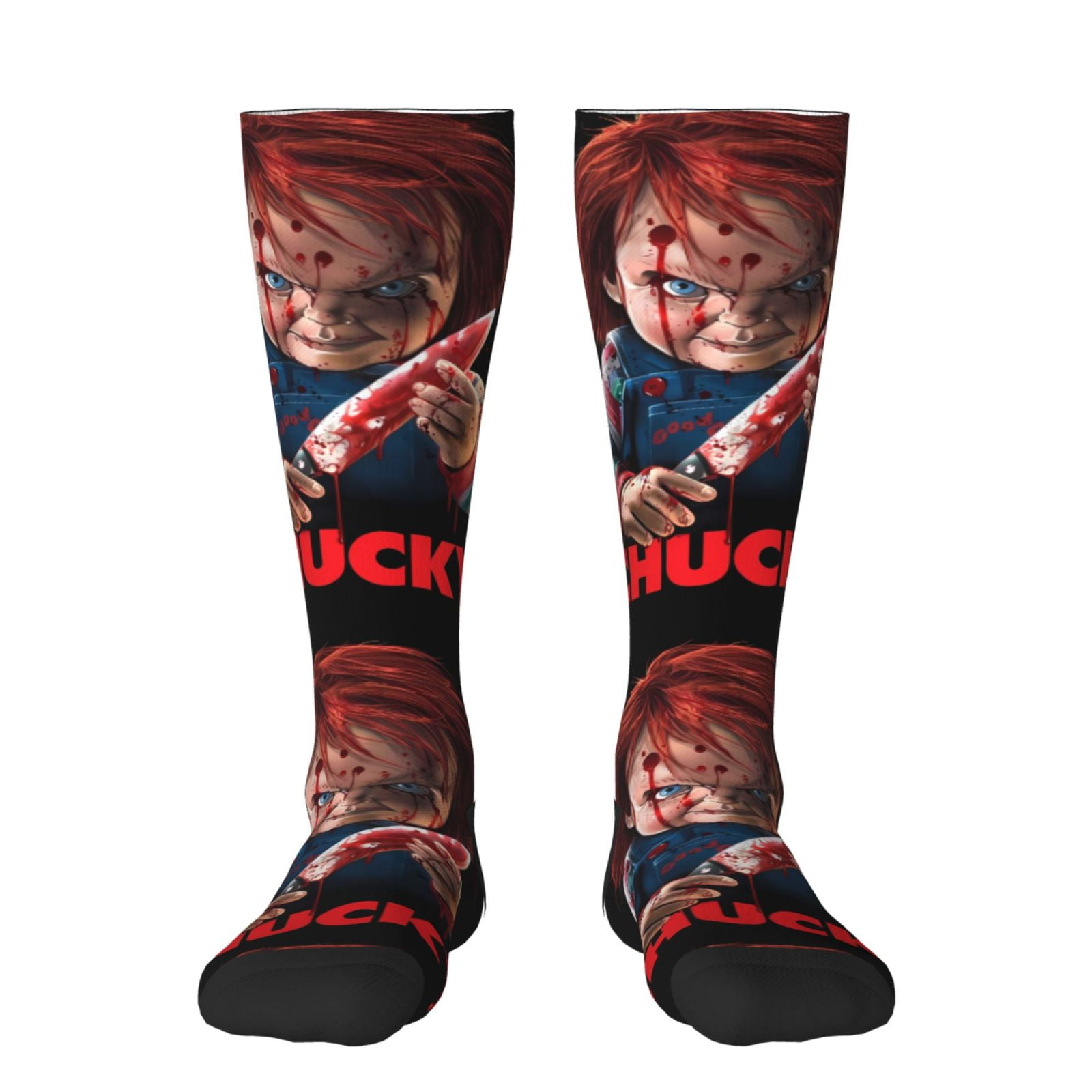 Saiise Chucky N Funny Socks Men Women Boys Kids Adults Novelty Graphic ...