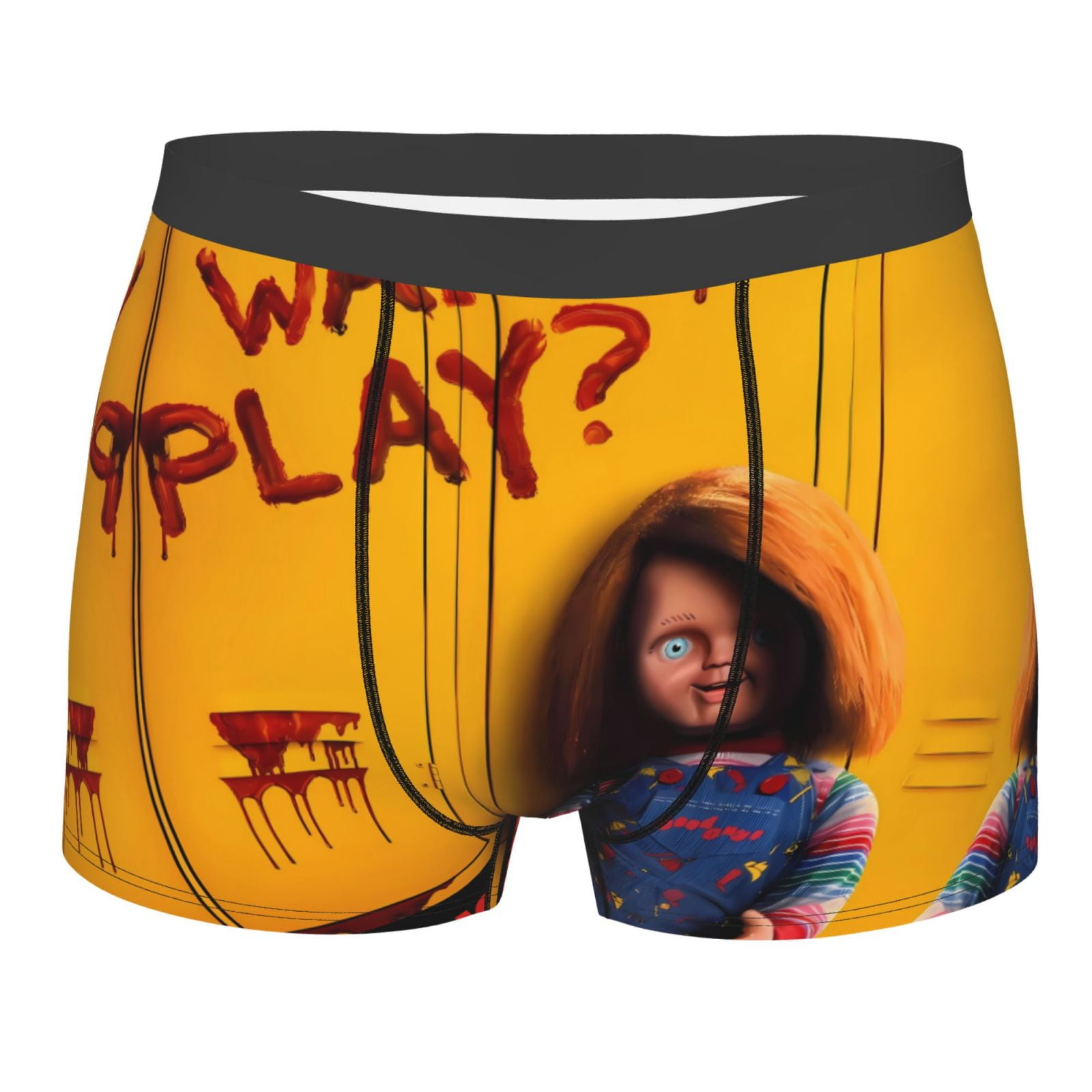 Saiise Chucky P Men's Underwear Boxer Briefs Cotton Trunks Short Leg ...