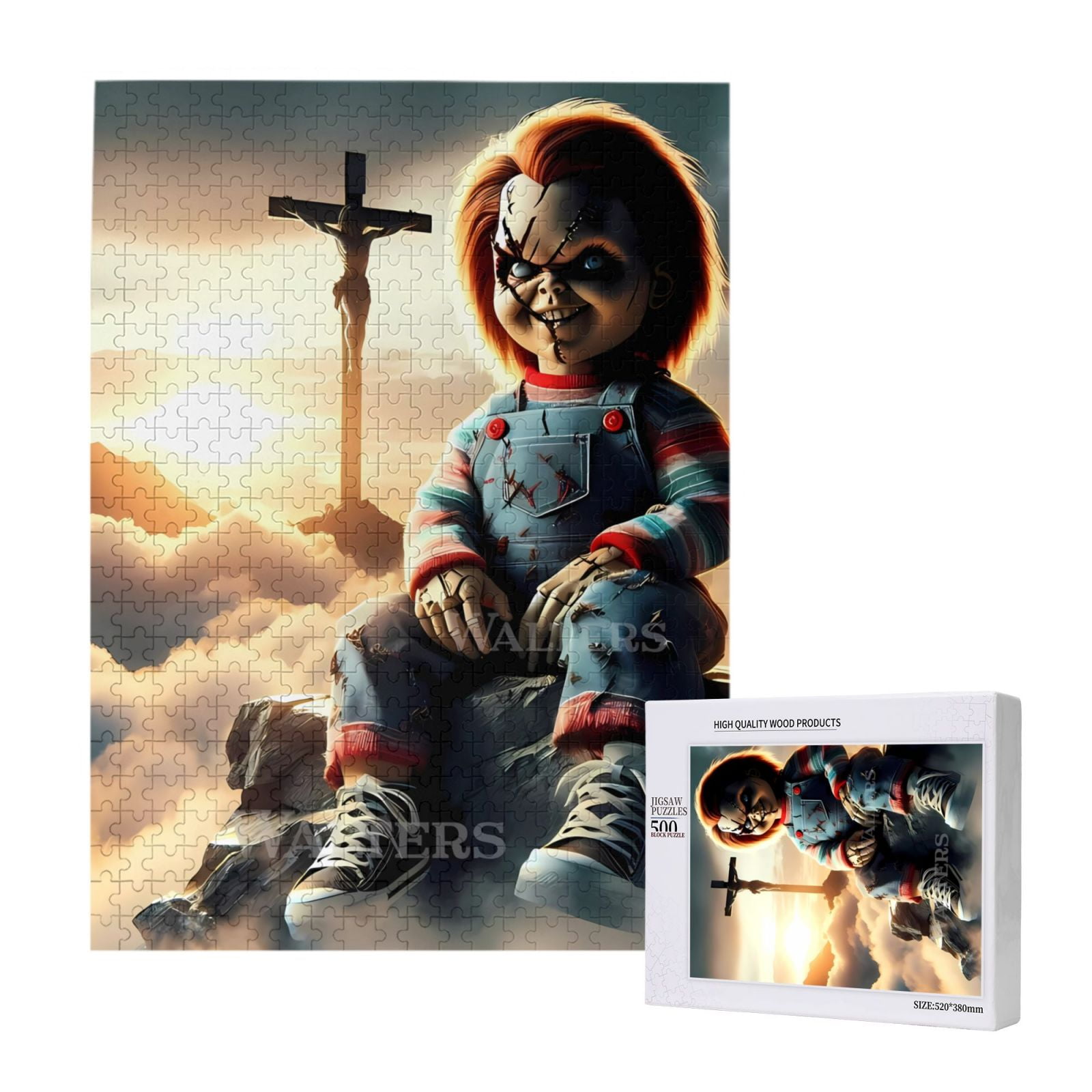 Saiise Chucky Print 500 Jigsaw Puzzle for Adults and Family,Impossible ...