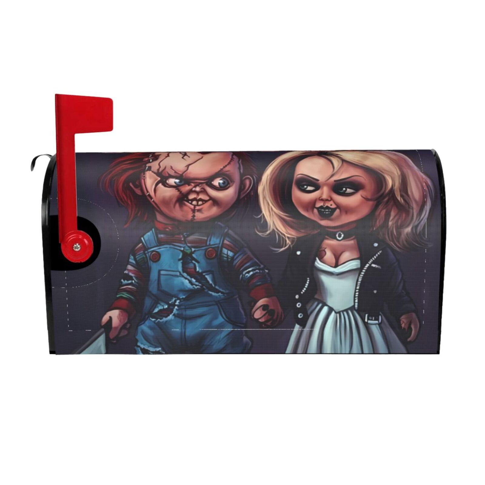 Saiise Chucky Print Mailbox Covers Magnetic Letter Post Box Cover Wrap ...
