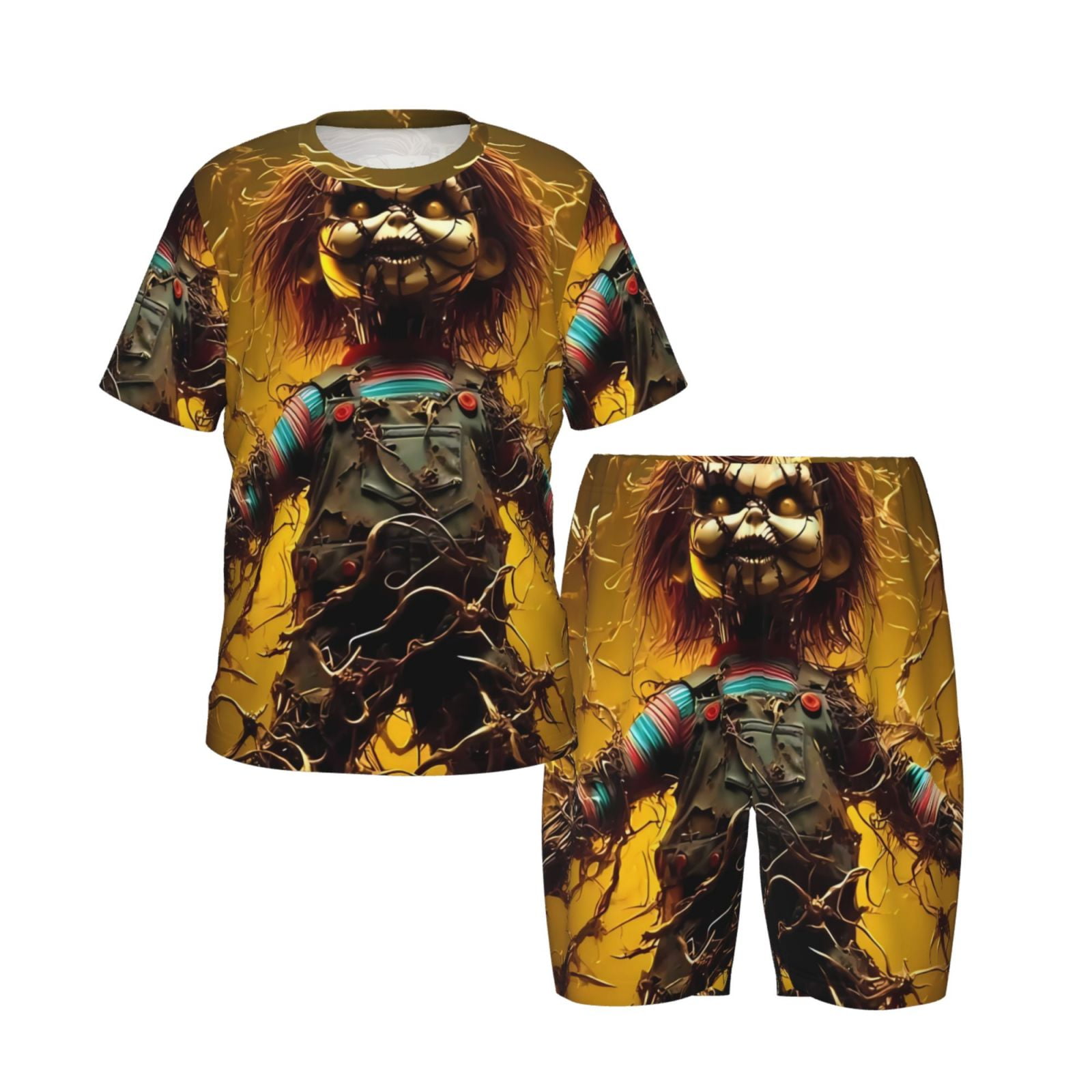 Saiise Chucky W 2-Piece Cozy Pamas For Little/Big Childern Short ...