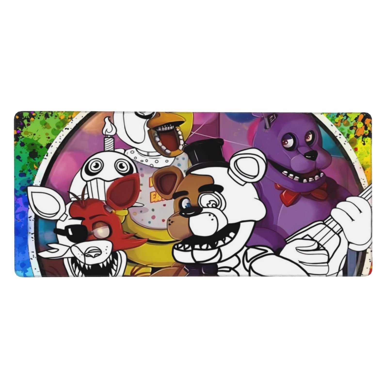 Saiise Five Nights At Freddy'S Print Large Mouse Pad & Computer Game ...